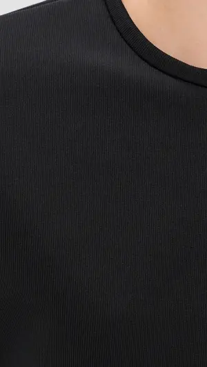 Tibi Luxe Crepe Knit Dolman Top