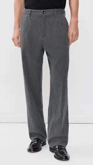 LES DEUX Herringbone Tailored Pants
