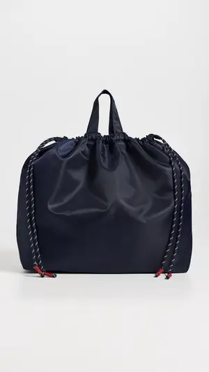 Clare V. Nylon Drawstring Tote
