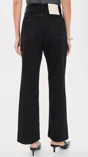 HOUSE OF DAGMAR Wide Leg Denim Jeans
