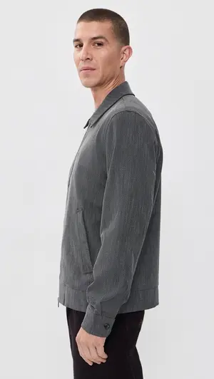 LES DEUX Herringbone Coach Jacket
