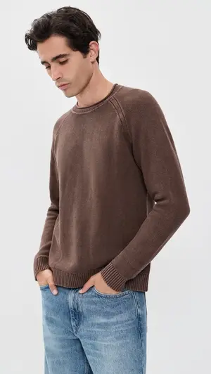 Marine Layer Garment Dye Roll Neck Sweater