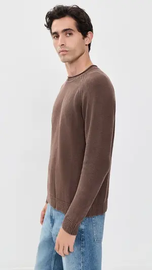 Marine Layer Garment Dye Roll Neck Sweater