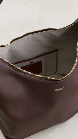 COACH Grain Leather Pillow Brooklyn Shoulder Bag