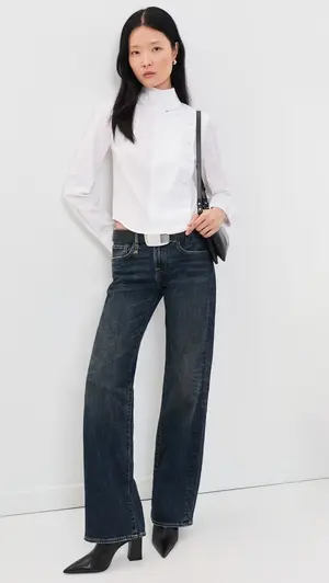 R13 Asymmetrical Front Shirt