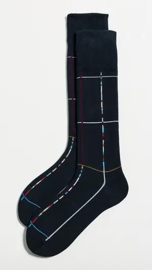 Paul Smith Signature Check Socks