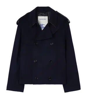 Burberry Cashmere Trench Jacket