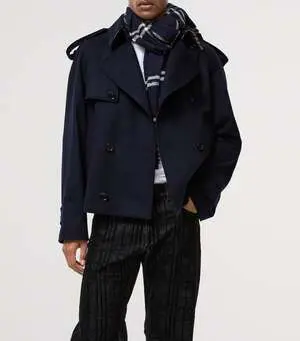 Burberry Cashmere Trench Jacket