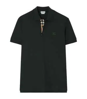 Burberry Cotton Polo Shirt - Grey