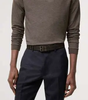 Burberry Leather Reversible Belt