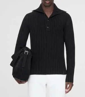 ALLSAINTS Merino Wool Funnel Neck Liev Sweater