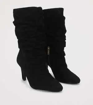 Kurt Geiger Suede Elizabeth Slouch Knee-high Boots 80