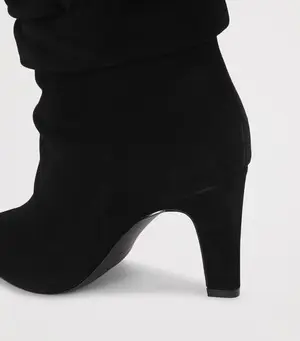 Kurt Geiger Suede Elizabeth Slouch Knee-high Boots 80