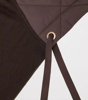 Maje Wool Hooded Scarf