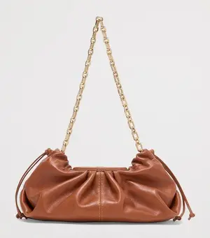 Maje Leather Milpli Clutch Bag
