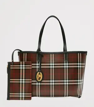 Burberry Small Check Tote Bag
