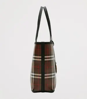 Burberry Small Check Tote Bag