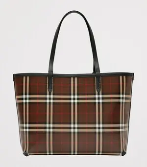 Burberry Small Check Tote Bag