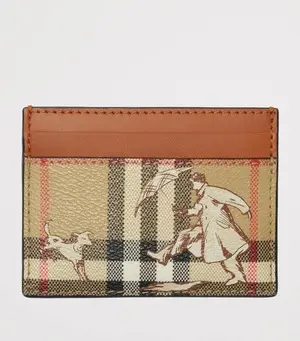 Burberry Check Mates Card Holder