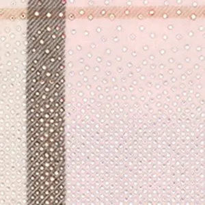 Burberry Cashmere Embellished Check Scarf
