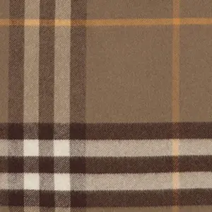 Burberry Reversible Cashmere Check Scarf - Brown