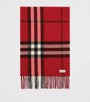Burberry Cashmere Gradient Check Scarf