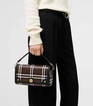 Burberry Check Note Cross-body Bag