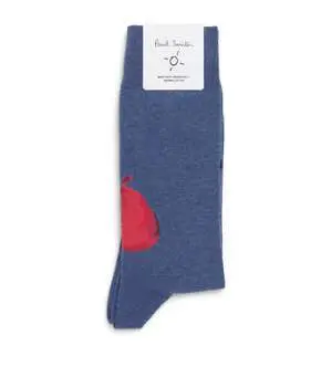 Paul Smith Pear Socks - Blue
