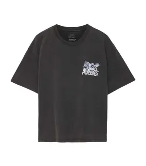 ALLSAINTS Organic Cotton Battles T-shirt - Black