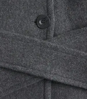 Claudie Pierlot Wool-blend Belted Coat