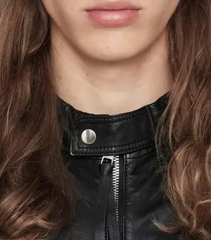 ALLSAINTS Leather Hiro Bomber Jacket