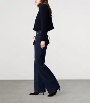 Maje Tweed Cropped Jacket