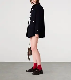 Maje Wool-blend Collared Jacket