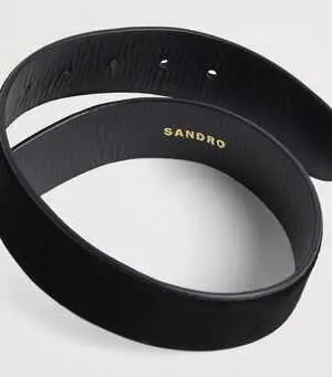Sandro Suede Belt