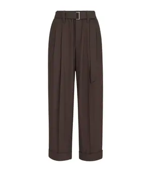 Brunello Cucinelli Virgin Wool-blend Trousers