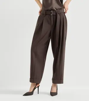 Brunello Cucinelli Virgin Wool-blend Trousers