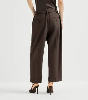 Brunello Cucinelli Virgin Wool-blend Trousers