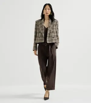 Brunello Cucinelli Virgin Wool-blend Trousers