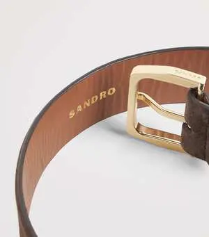 Sandro Suede Belt