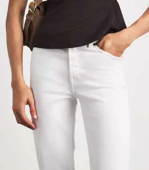 7 For All Mankind High-rise Bootcut Crop Jeans