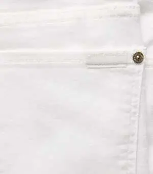 7 For All Mankind High-rise Bootcut Crop Jeans