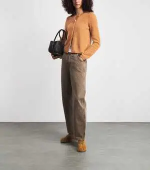 FRAME Wool-cashmere Airy Teddy Cardigan