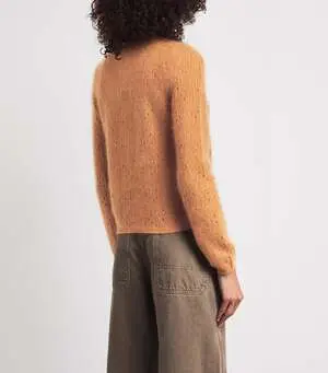 FRAME Wool-cashmere Airy Teddy Cardigan