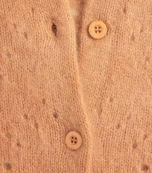 FRAME Wool-cashmere Airy Teddy Cardigan