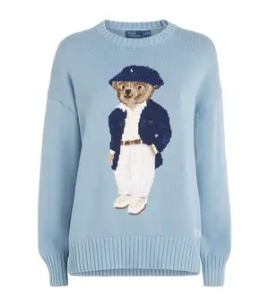 Polo Ralph Lauren Cotton Polo Bear Sweater