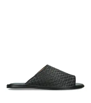 BROTINI Leather Woven Sandals