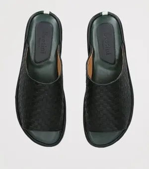 BROTINI Leather Woven Sandals