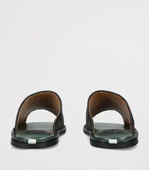 BROTINI Leather Woven Sandals