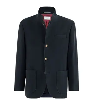 Brunello Cucinelli Cashmere Blazer - Blue