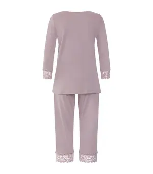 Hanro Lace-trim Moments Pyjama Set